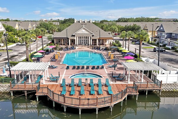 Spacious Kissimmee Family Villa 3bed/2bath Us192 No Resort Fees - Kissimmee, FL
