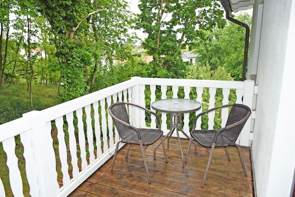 03 2-raum-ferienwohnung Mit Balkon - Ferienwohnungen Mit Terrasse/balkon Und - Thiessow