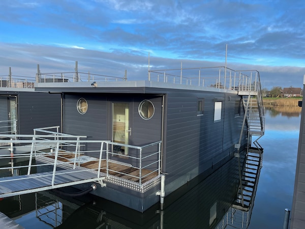 Hausboot-see-sups-rad-meer-strand-familie-urlaub! - Wangerland