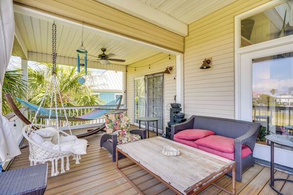 Marina & Golf Course Views: Edisto Island Home - Edisto Island, SC