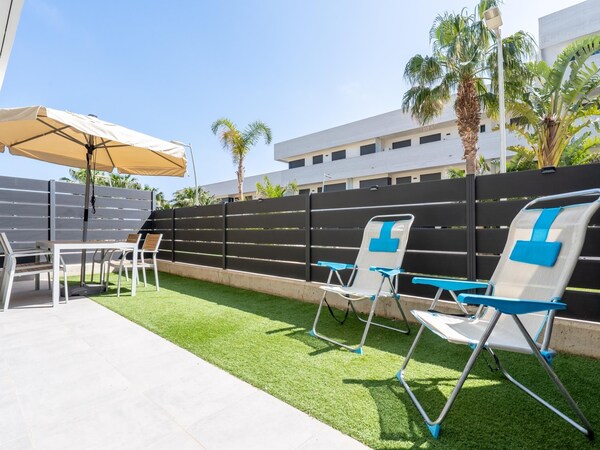 Ground Floor With Private Garden 1min Beach - L'Ametlla de Mar