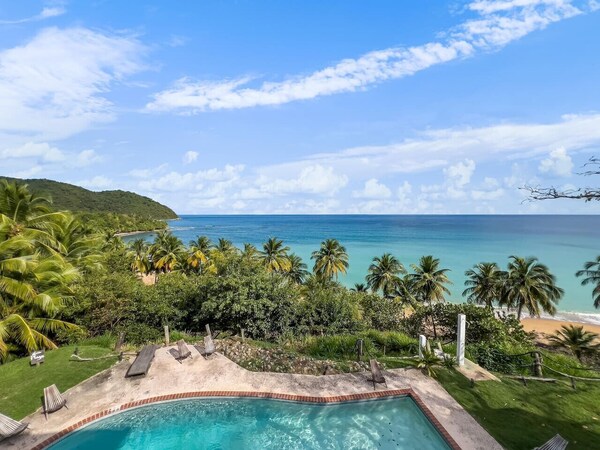 Casa Maunazul | Ocean Front House W/ Pool And View - Maunabo