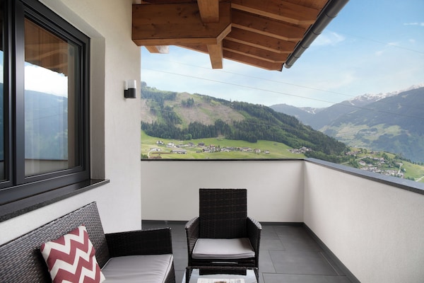 Appartement 'Bergliebe Top 2' Met Uitzicht Op De Bergen, Balkon En Wi-fi - Zell am Ziller