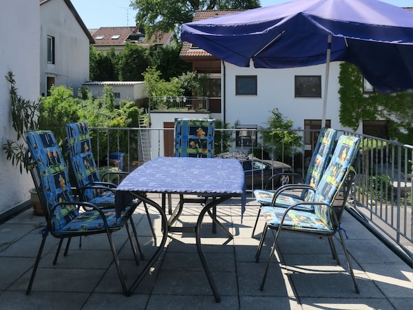 Ferienwohnung 'D1, 75qm' Mit Privater Terrasse, Gemeinschaftsgarten Und Wi-fi - Sipplingen