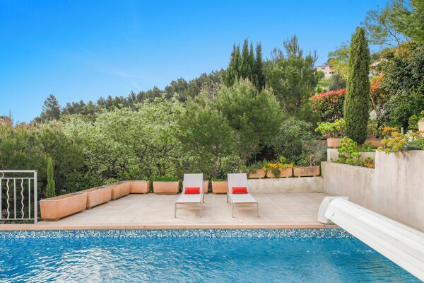 Villa Horizons Bleus Sea View Swimming Pool Hyères Costebelle - La Capte