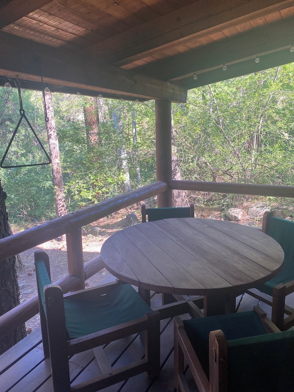 Gorgeous Full-log Cabin In The Pines Directly On Tonto Creek - Christopher Creek, AZ
