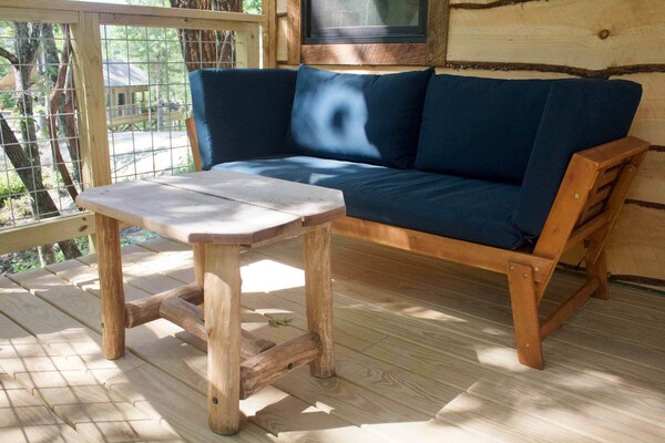 Custom Tajar Treehouse On Tuxedo Falls Resort With Private Waterfalls & Hiking - Saluda, NC