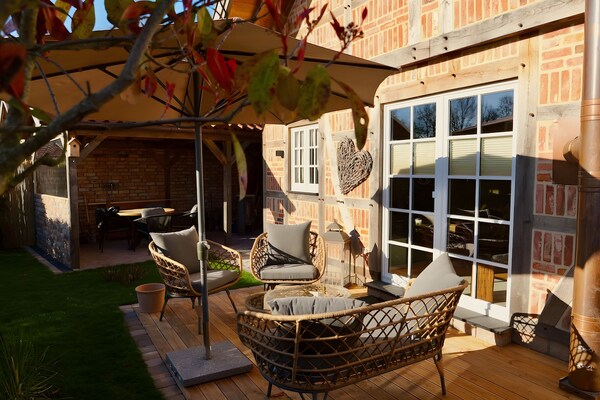 'Exklusives Ferienhaus' Mit Terrasse Inkl. Garten, Wi-fi, Sauna & Whirlpool - Telgte