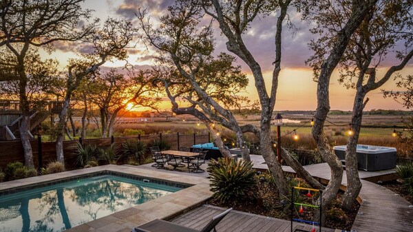Backyard Oasis Private Beach Deck Dogs Pool&hottub - Surf City, NC