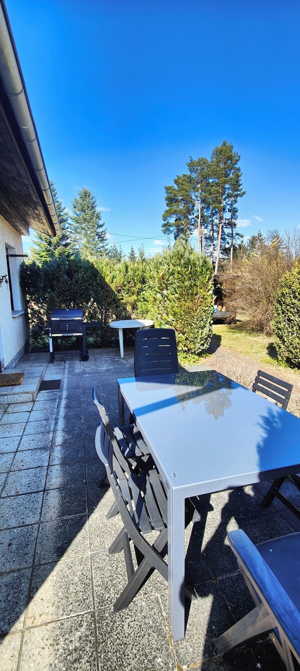 Ferienhaus ,,Im Wäldchen" In See Nähe Für Paare Und Familien Mit / Ohne Haustier - Templin