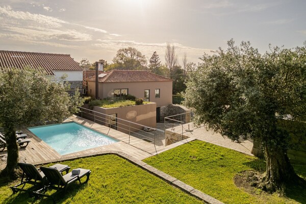 Stone By The Sea - Mountain & Beach Retreat W/pool - Afife