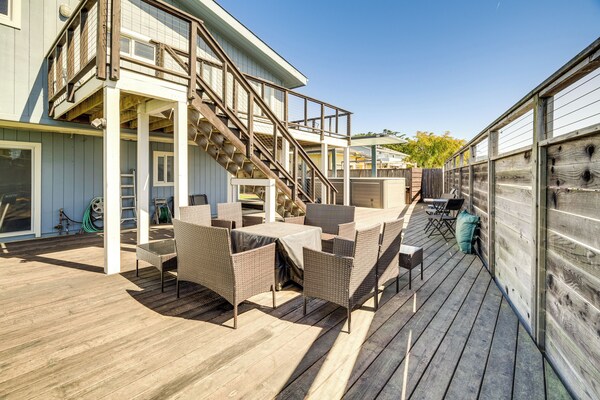 Walk To Poplar Beach: Cozy Coastal Getaway W/ Yard - Half Moon Bay, CA
