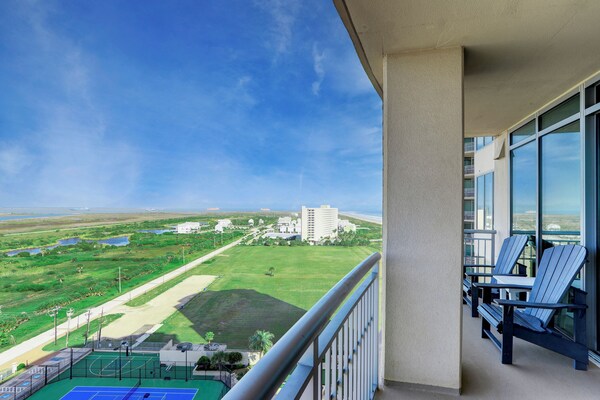 Palisade Palms 12th Floor Bay Views - Large Dogs Ok! - Texas City, TX