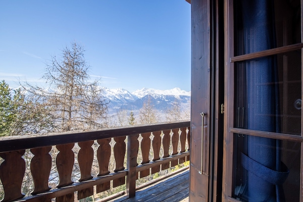 Chalet Hibou Mountain & Quiet Chalet 6 Pers - Veysonnaz
