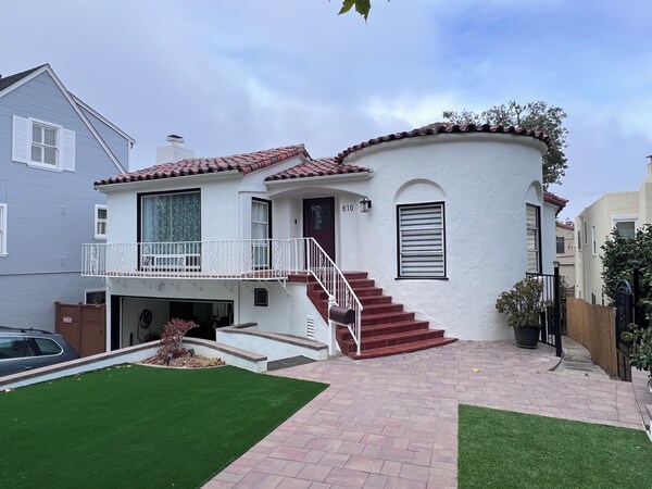 Classy 2b2b Ground Unit W/ Ac, Deck And Private Baths Near Millbrae Downtown 610 - Aéroport de San Francisco (SFO)
