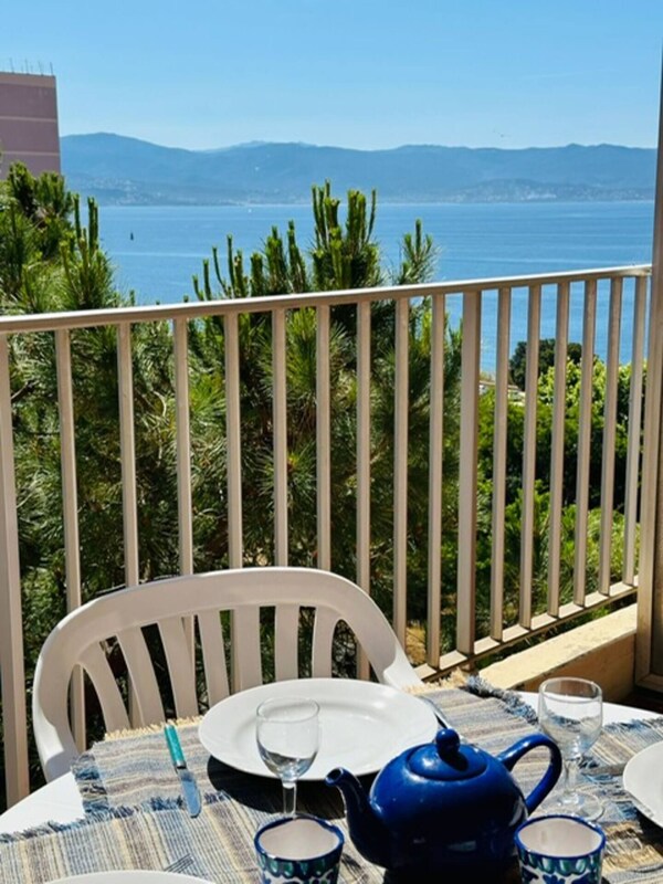 Oceanfront Getaway  Terrace, View & Free Parking - Ajaccio