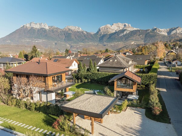 La Villa 227, Pour 8 Personnes, Jardin, Piscine Et Proche Lac D'annecy - Annecy