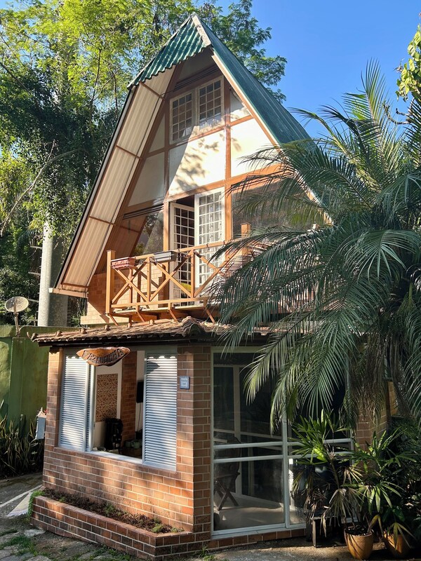 Cozy Chalé Em Harmonia Com A Natureza Na Floresta Da Tijuca No Rio De Janeiro. - Rio de Janeiro