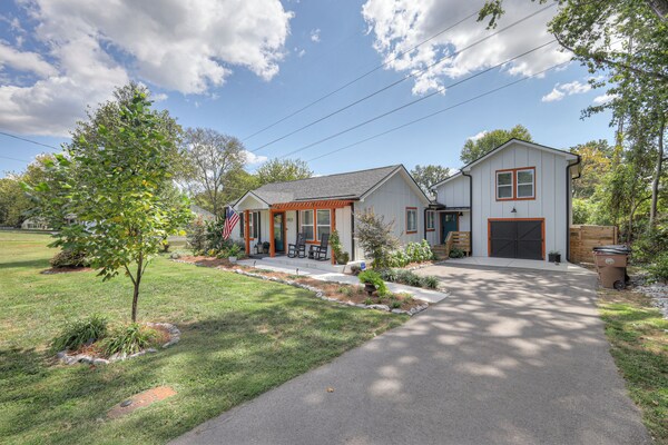 Nashville Carriage House - Charming Comfy 4br, 3ba W Hot Tub, Firepit And Albums - Mt. Juliet