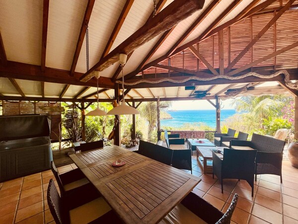 Gite Ti Kazalo - Gwo Kaz - Vue Mer - Accès Plage Baie Des Tortues - Guadeloupe