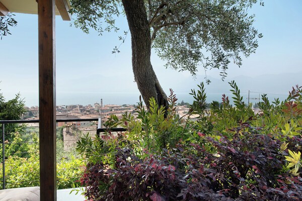 Villa 'Savi Lake View And Pool' Avec Vue Sur Le Lac, Wi-fi Et Climatisation - Garda