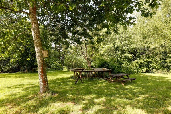 Holiday Home 'Au Milieu D'un Parc Arboré' With Private Terrace, Private Garden And Wi-fi - Morbihan