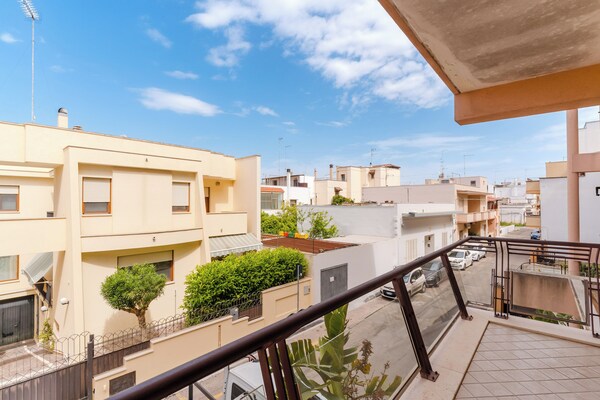 Appartement "Victoria House" Avec Balcon, Wi-fi Et Climatisation - Nardò