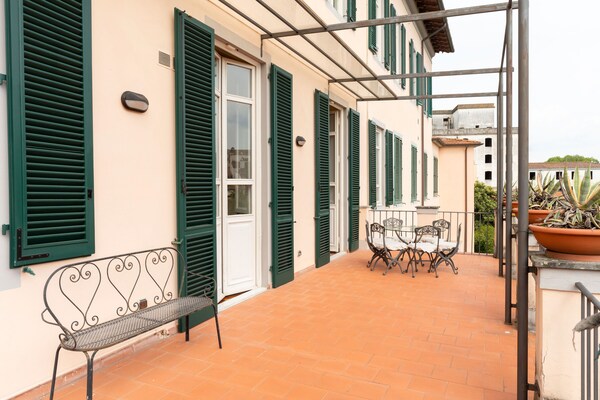 Ferienwohnung 'Lucca Storica' Mit Privatterrasse, Balkon Und Wi-fi - Lucca