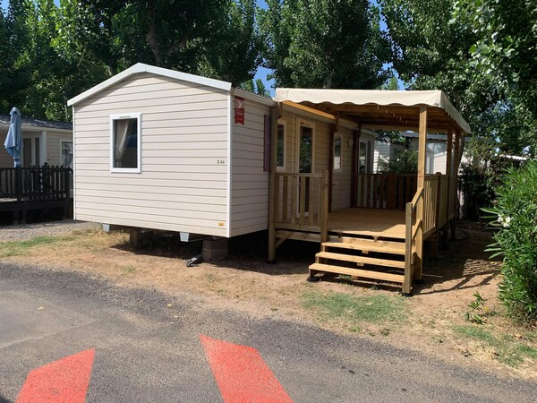 Mobilehome 8 Personnes Avec Clim Situé Aux Sables Du Midi - Valras-Plage