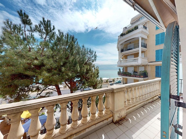 Spacieux 3p En Centre-ville Avec Terrasse Vue Mer à Menton - Menton