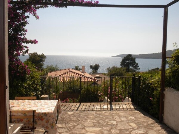 Dans Résidence Arborée,  100 M Des Plages , Villa Mitoyenne, Tout Confort . - Sagone