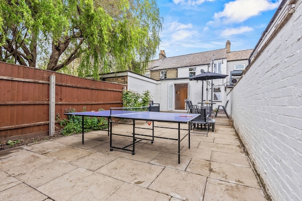 Beautiful Modern Flat On Mill Road W//fire Pit And Table Tennis - Cambridge