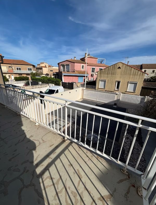 Seaside Villa 1min Walk From The Beach Completely Renovated In 2025 - Valras-Plage