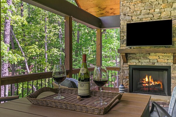 New Charming Home-sage Ridge-coosawatee Resort-outdoor Fireplace - Fort Mountain State Park, Chatsworth