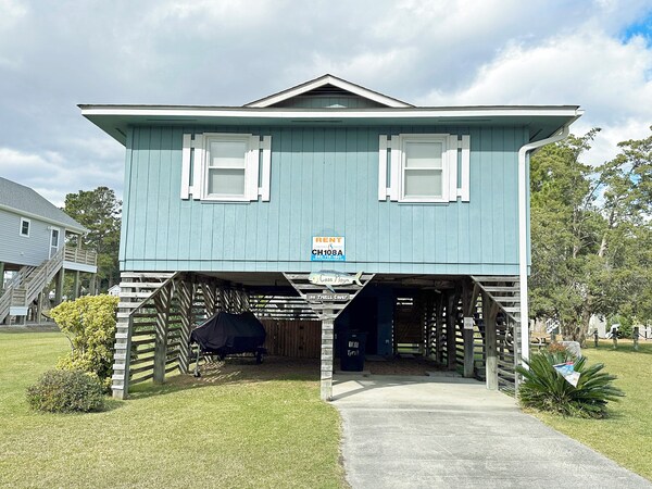 Ch108a- Cf W/ 3 Bedrooms, Private Dock, Fire Pit And Dog Friendly - Kill Devil Hills, NC