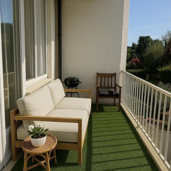 2 Bedroom Furnished Apartment, 10 Minutes From The Park Cincuentenario - Etterbeek
