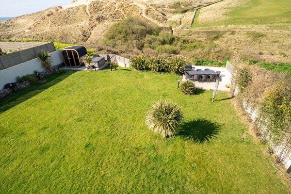 Stunning Contemporary House Amongst The Dunes In Holywell Bay - Crantock