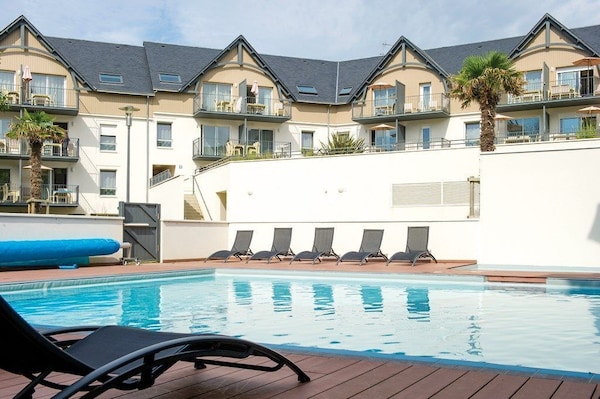Bel Appartement, à 50m De La Plage ! Accès Piscine - Fouesnant