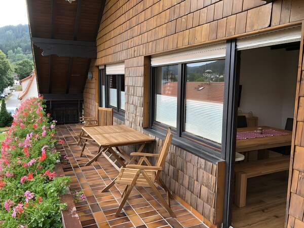 Apartment 'Kaltenbach' With Balcony And Wi-fi - Bad Wildbad