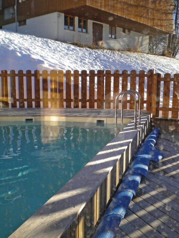 Appart Au Pied Des Pistes, Accès Sauna + Piscine - Arc 2000