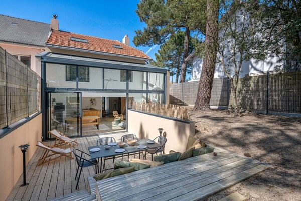 Superbe Maison Pour 8 - 500m De La Plage - Jardin - Saint-Nazaire