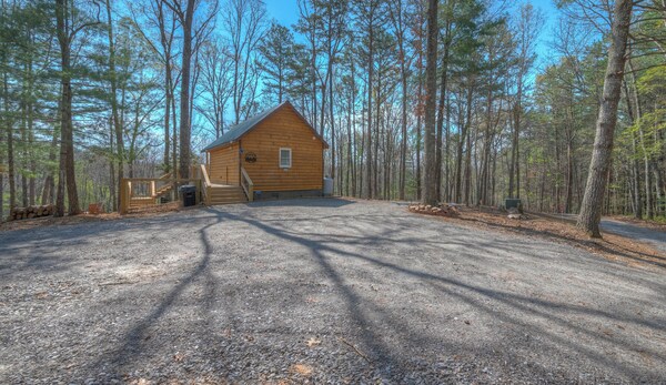 Nikobear's Nook-tiny Cabin/big Amenities-king Bed-secure Porch And Yard For Pups - Murphy, NC