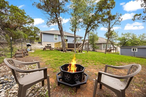 Outdoor Tv, Pet Friendly, Ev Charger, Pac Man, Firepit, Hot Tub, Near Comal Park - Canyon Lake, TX