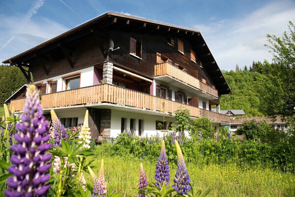 Studio 3 Personnes Chalet Tournier Avec Jardin Partagé Et Balcon, Vue Montagne - Morzine