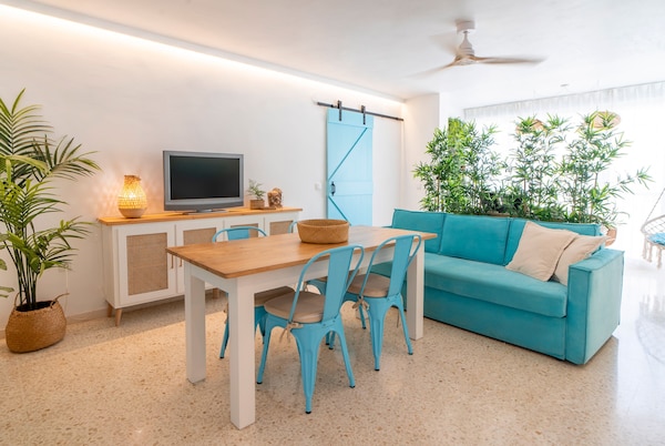 Apartamento 'Turquesa Y Sal' Con Vistas Al Mar, Balcón Y Wi-fi - Matalascañas