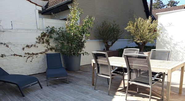 Maison De 120 M² Avec Grande Terrasse à Cucq - Stella Plage