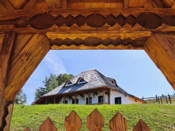 Traditional House With Hot Tub And Sauna In Bran - Casa De La Nuci - Bran