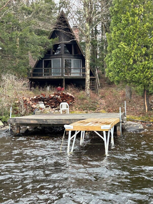 Rustic 3-bedroom Cabin On Canada Lake With Pontoon Boat - Canada Lake, Caroga Lake