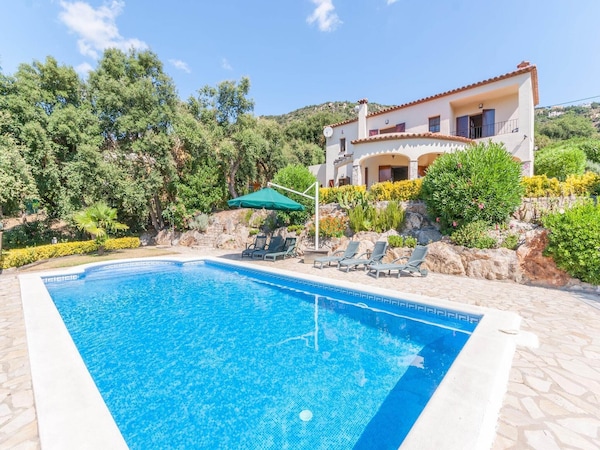 Villa In Calonge Mit Pool Und Bergblick - Calonge