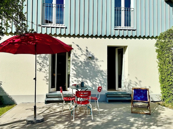 Ferienhaus 'S Sommerhäusle - Gemütlich Und Modern Mit Garten In Lindau - Bregenz